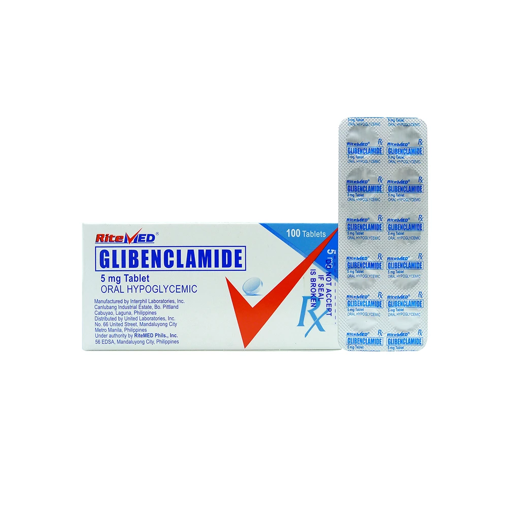 RITEMED Glibenclamide 5mg Tablet 1's price in the Philippines | MedsGo ...